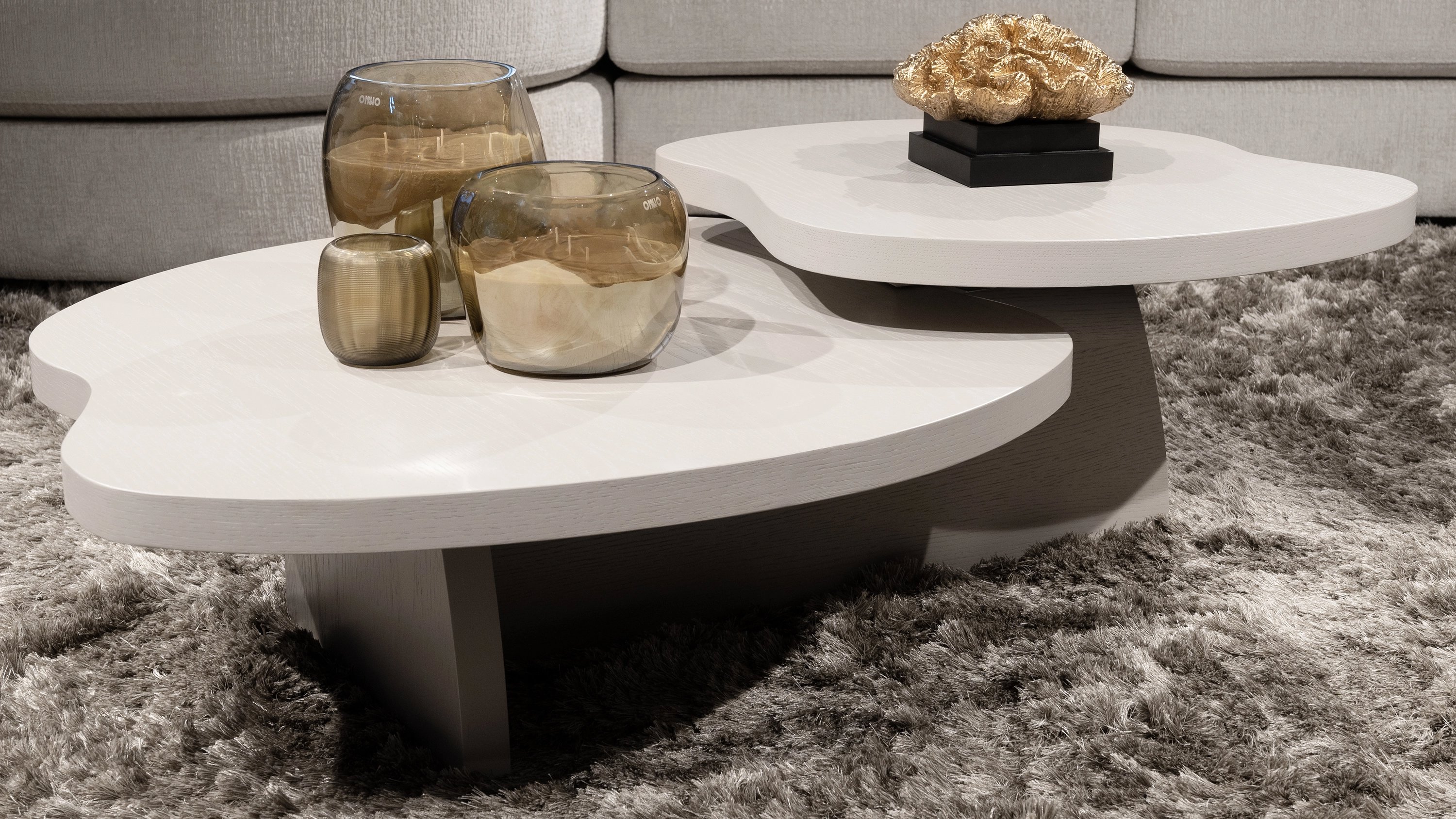 Salontafel Maru Double | Organisch | PUUUR