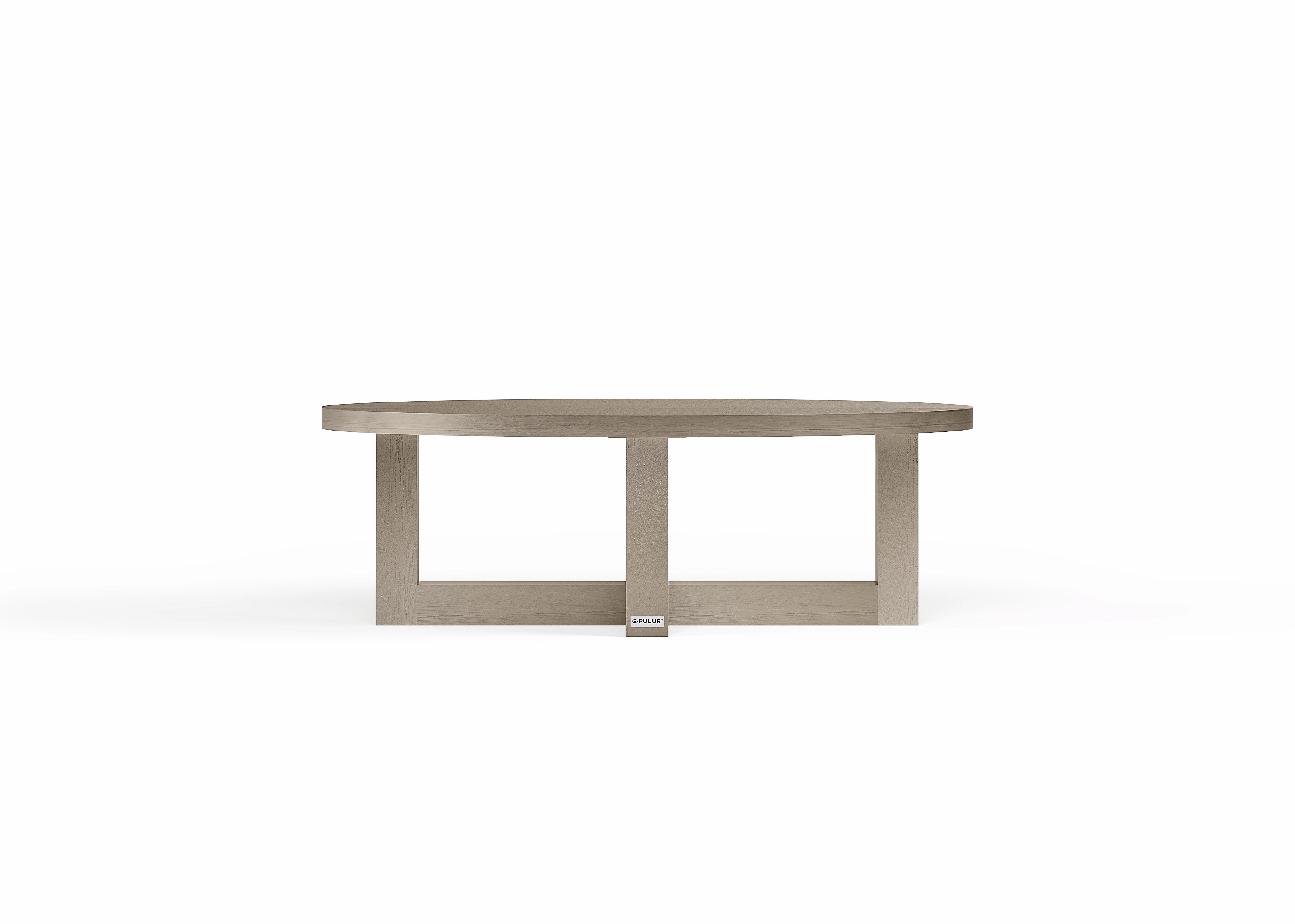 Mida Oval-Oak Coffee-Table